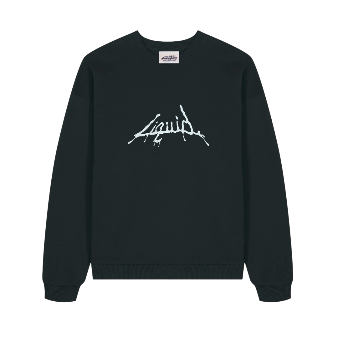 Liquid Drum & Bass Sweatshirt – Custom Embroidered Liquid DnB Clothing ...